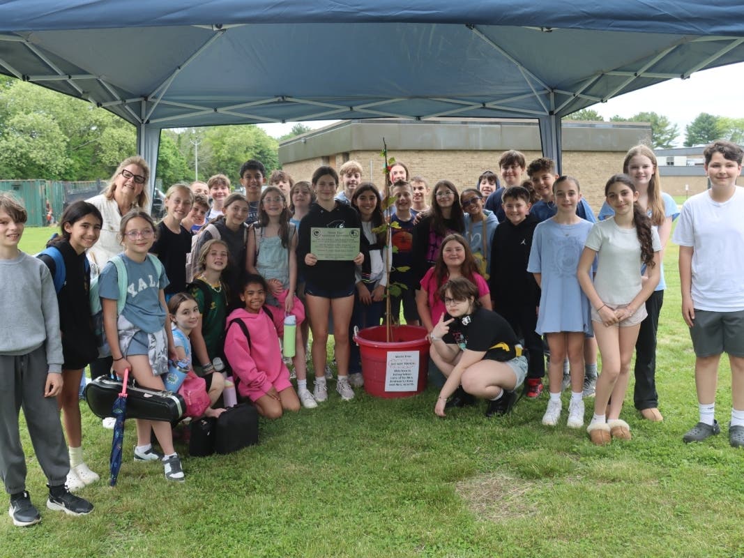 Moon Tree Planted In Greenlawn