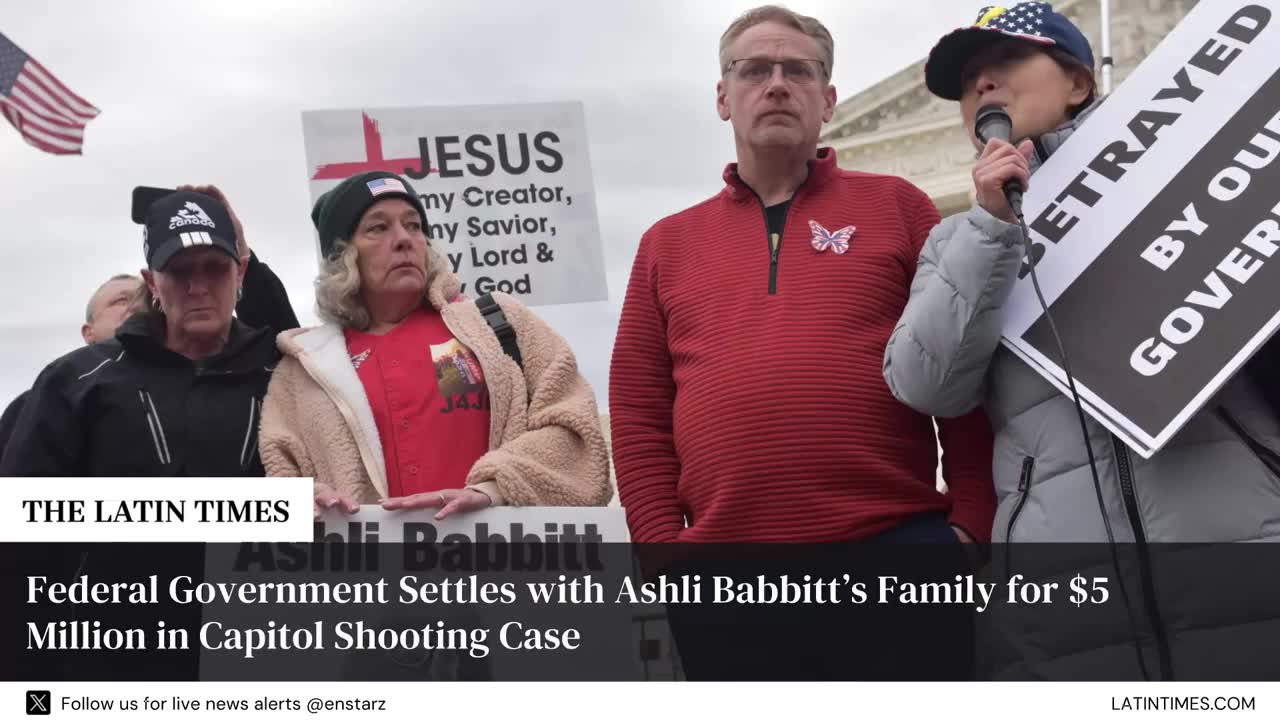 Federal Government Settles with Ashli Babbitt’s Family for $5 Million ...