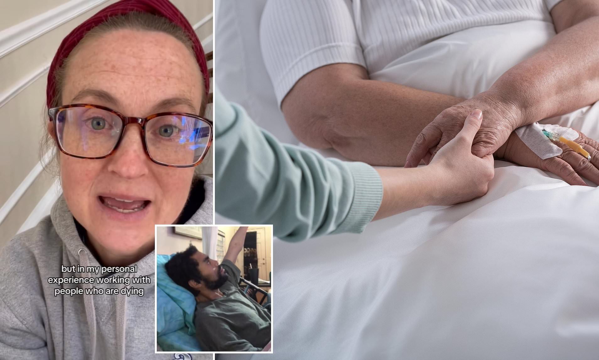 End-of-life nurse reveals haunting movement that people often make just ...
