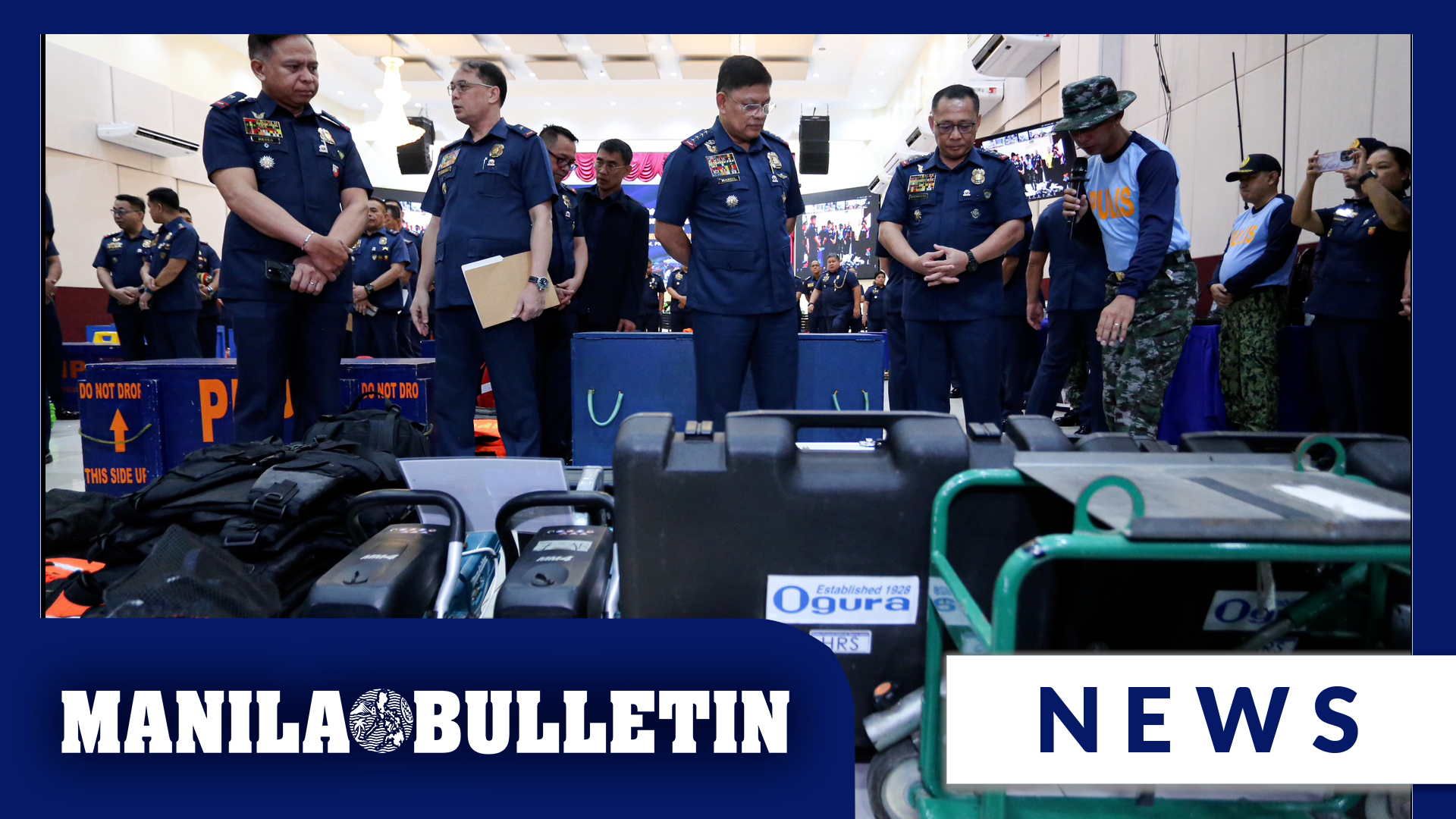 PNP-wide Annual Inspection of Disaster Response Equipment