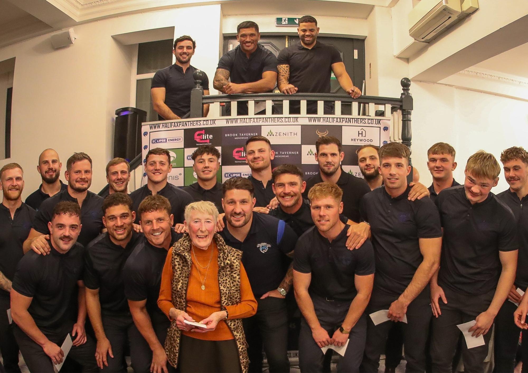 Halifax Panthers announce the death of 'Mrs Halifax' Hilda Hardy