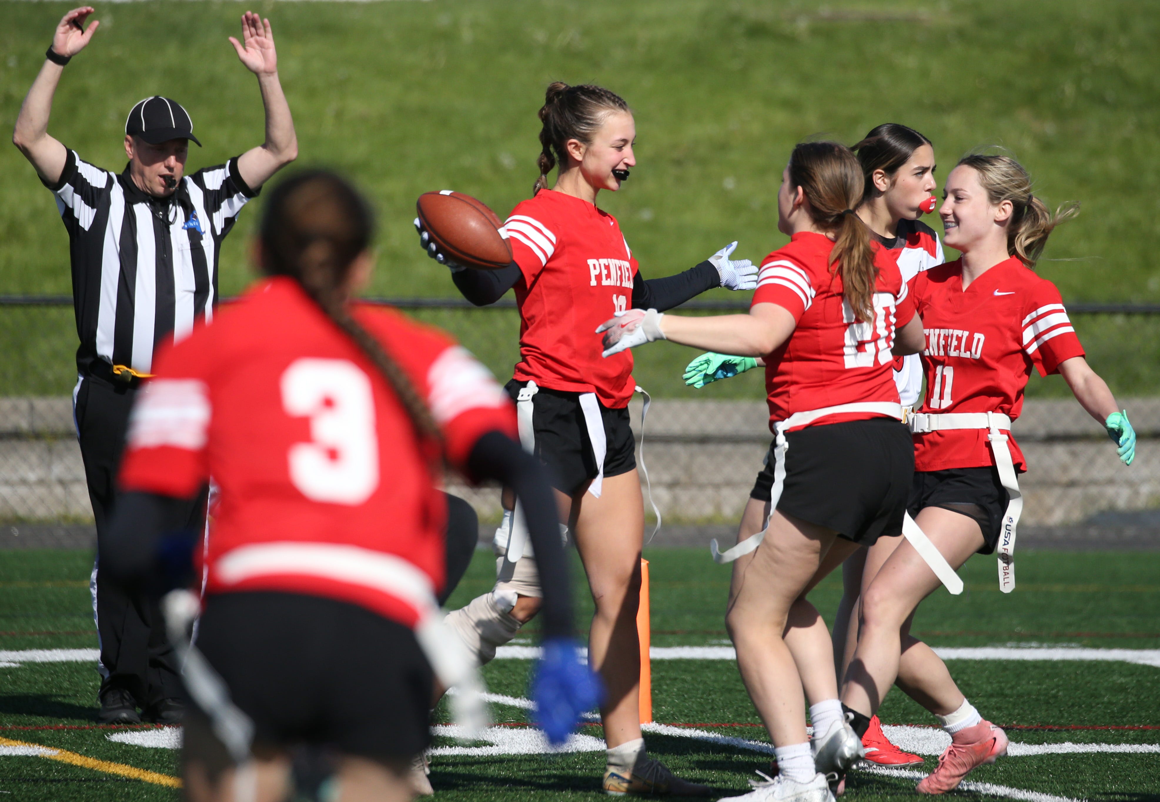 Penfield tops Fairport for third straight flag football title: How the ...