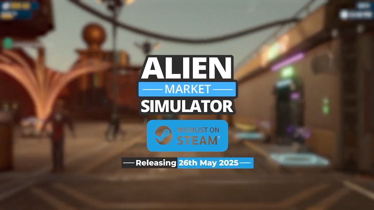 Alien Market Simulator Official Release Date Trailer