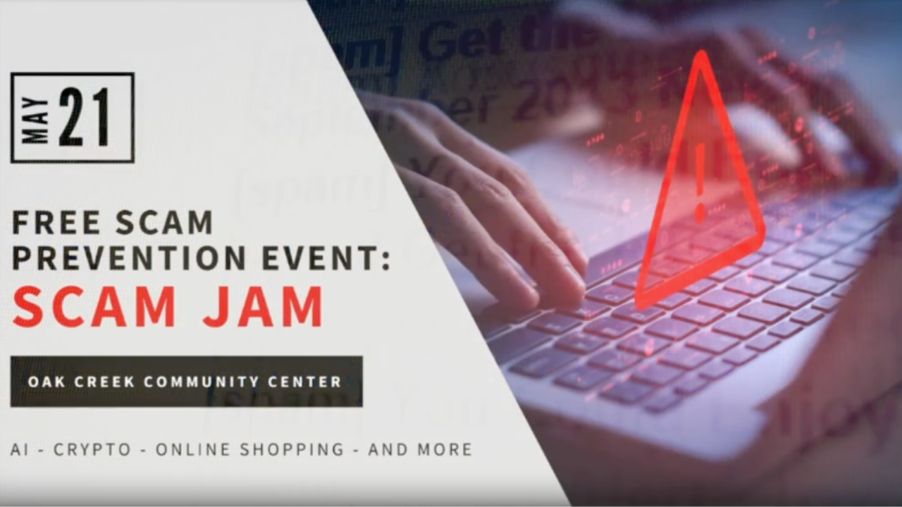 Local senior warns of scam tactics ahead of AARP's Oak Creek Scam Jam