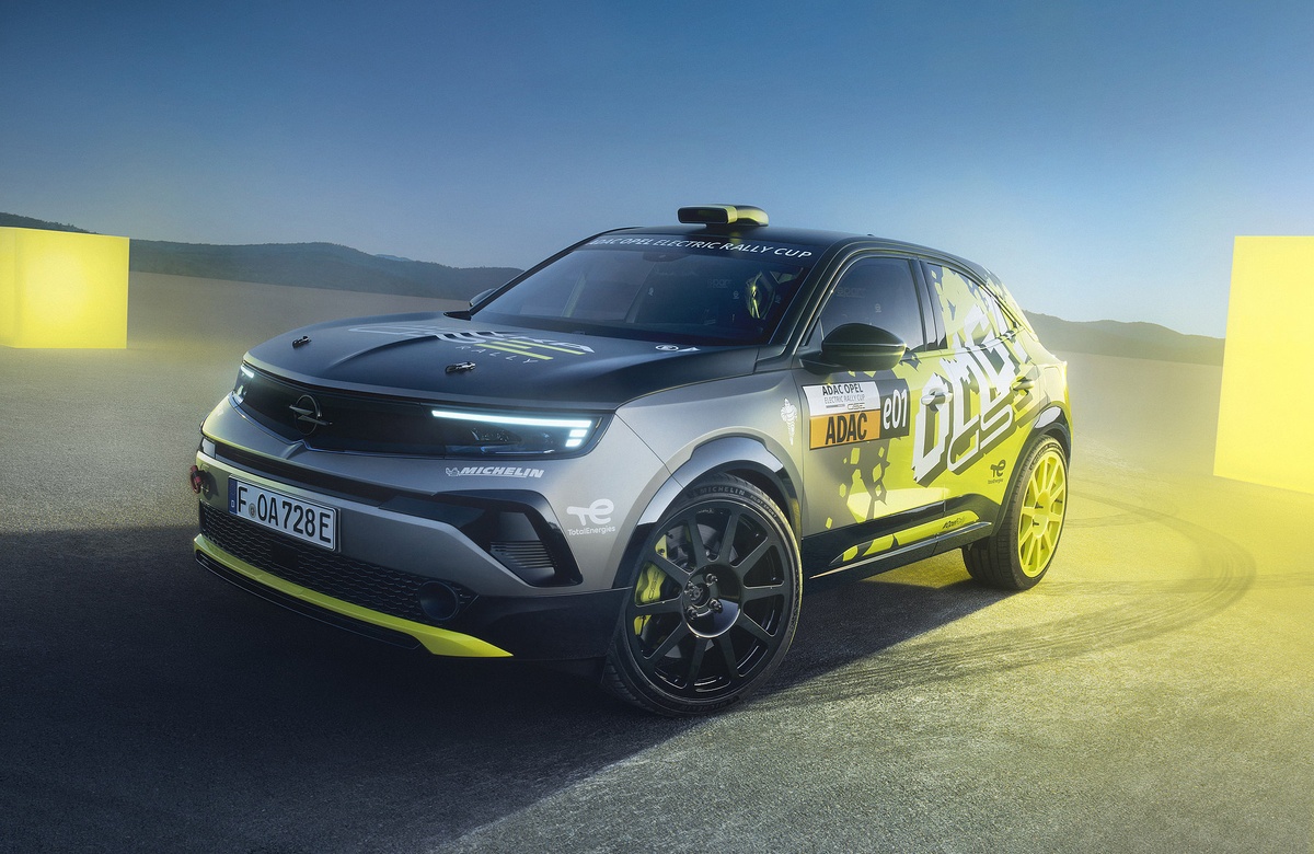 Opel reveals new electric rally car of the future prototype