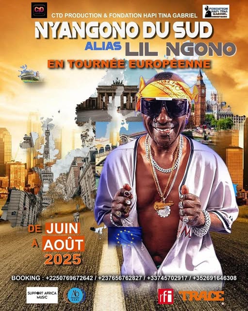 Nyangono du Sud en tournée européenne en Juin 2025