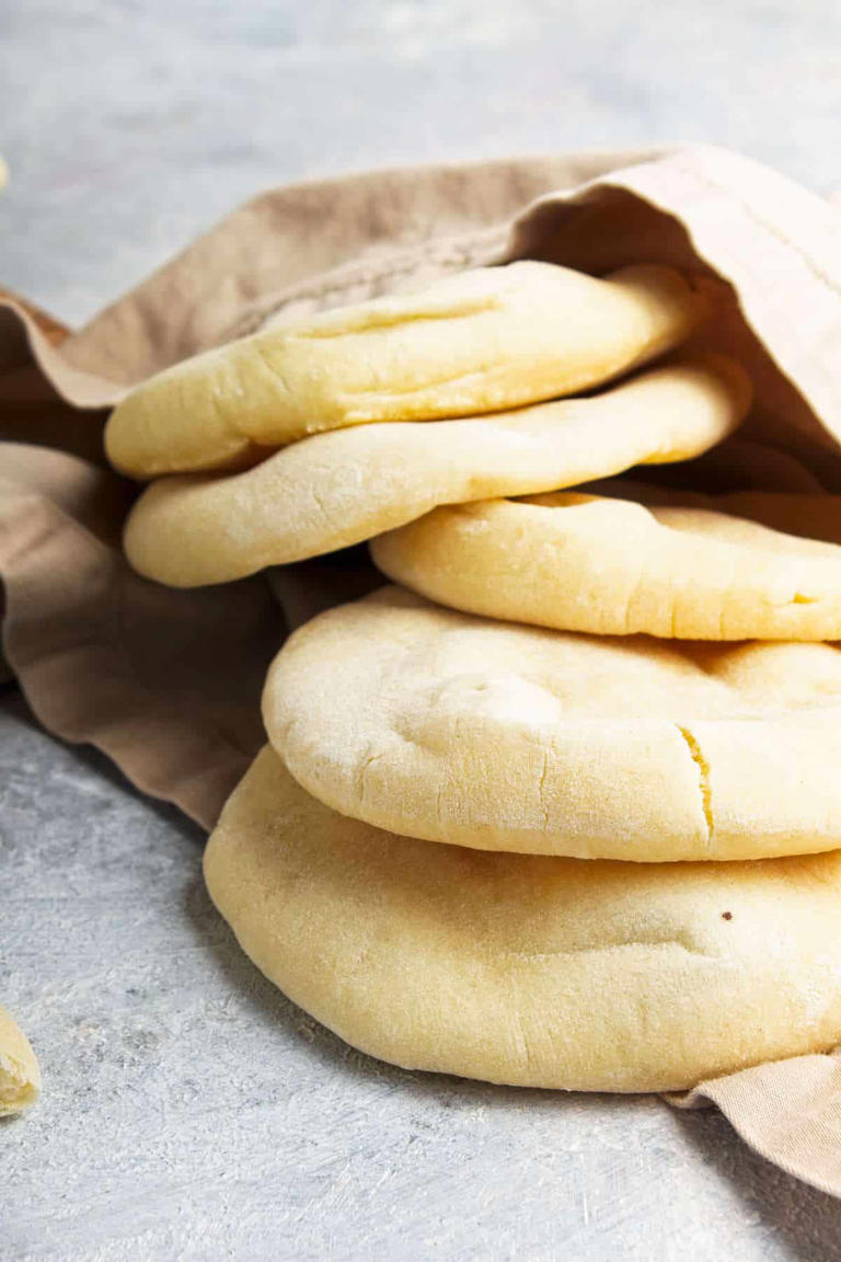Mini pita bread rounds
