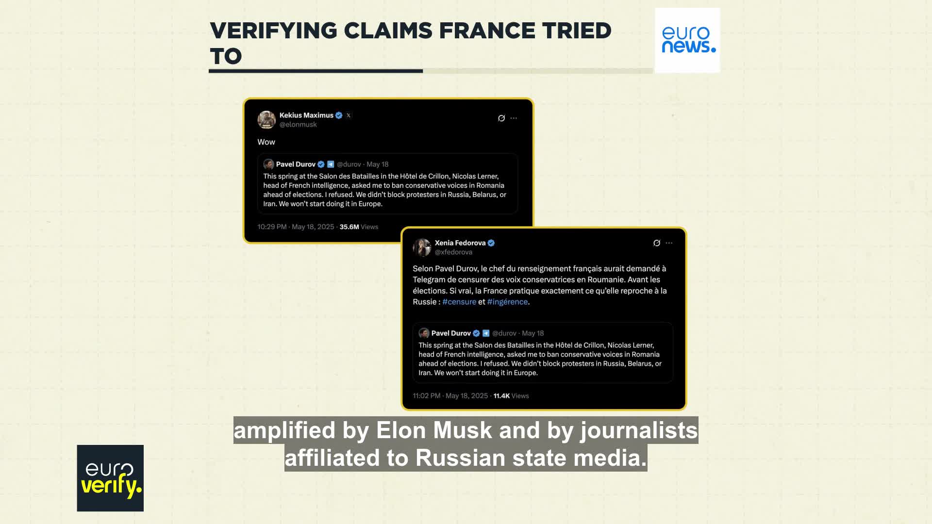 Fact check: Did France ask Telegram founder Durov to silence Romanian ...