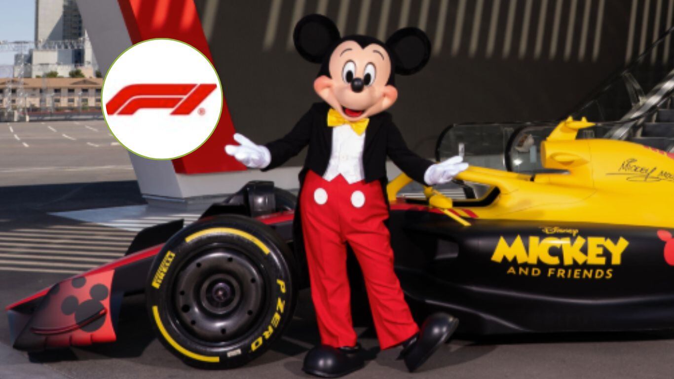 Disney sube a Mickey a la Fórmula 1 para competir en el deporte motor
