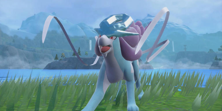 Pokemon TCG Fan Recreates Suicune Card Art as a 3D Statue