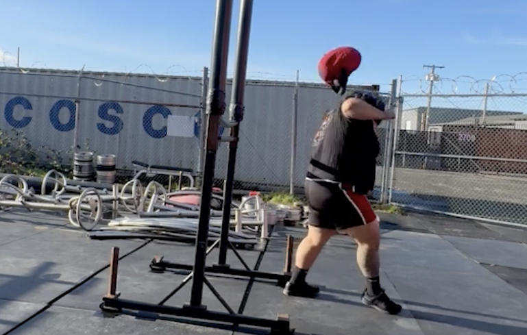 Fitness Fail: Gym Bag Flips Back in Surprise Hit