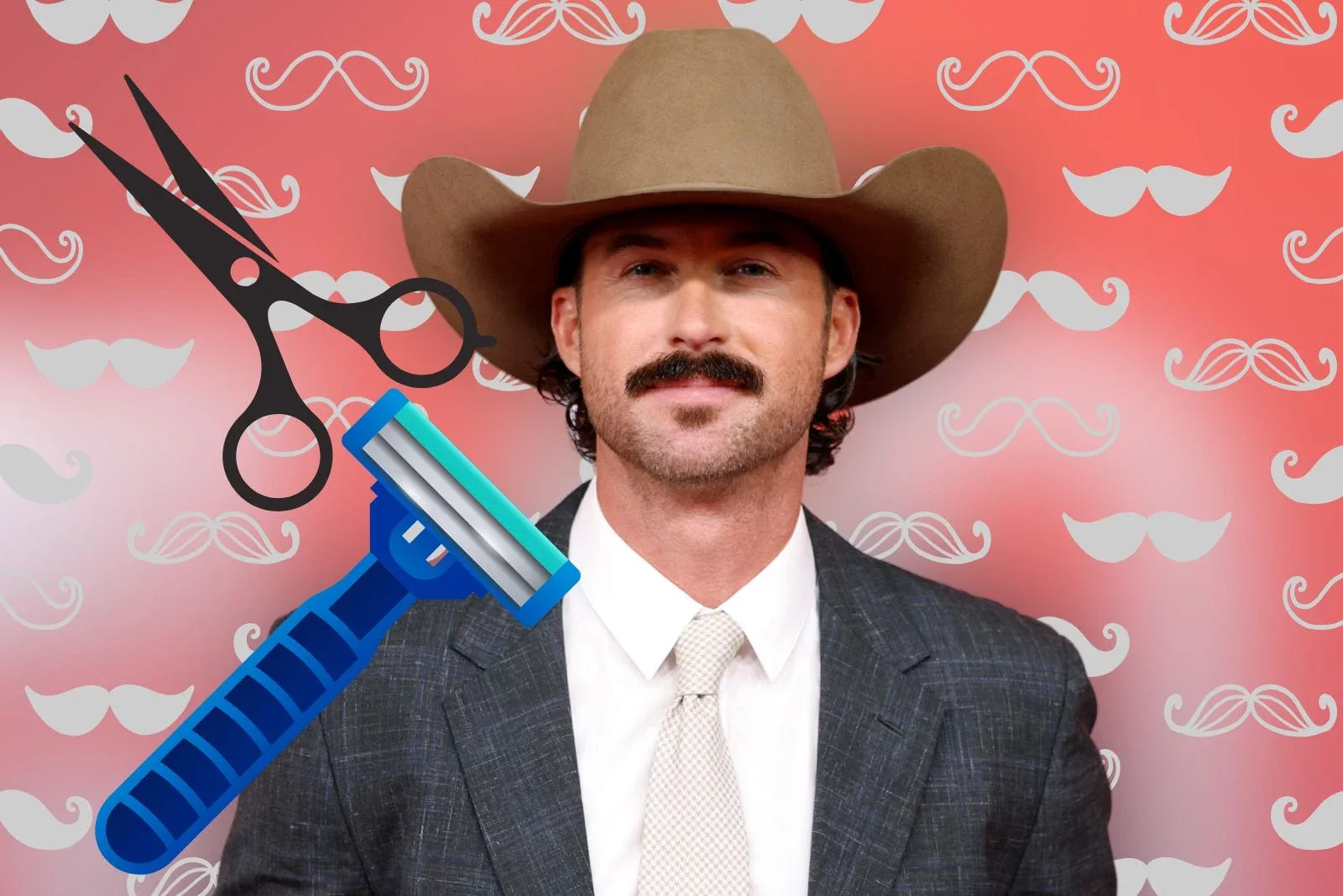 Riley Green Shaved His Mustache and He’s Unrecognizable [Picture]