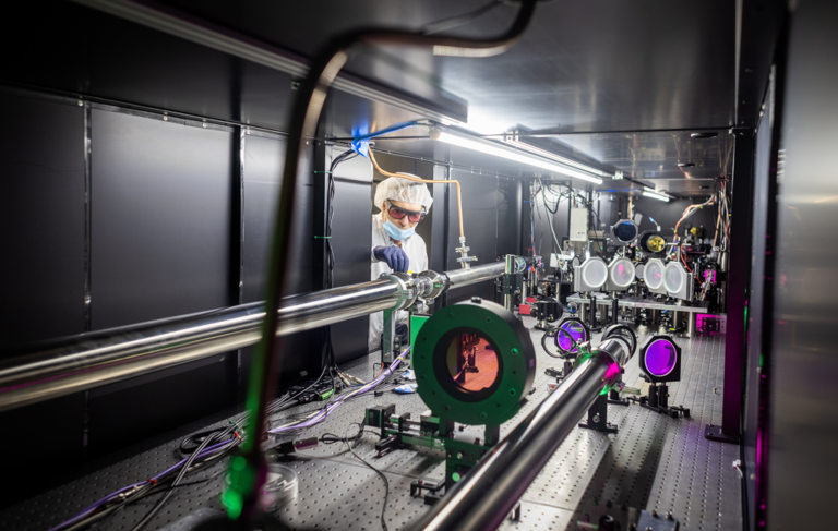 This laser packs more punch than all Earth’s power plants