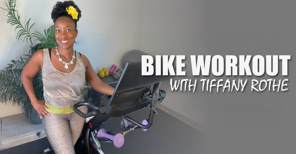 20-Min Empowering Cycle Class with Tiffany Rothe