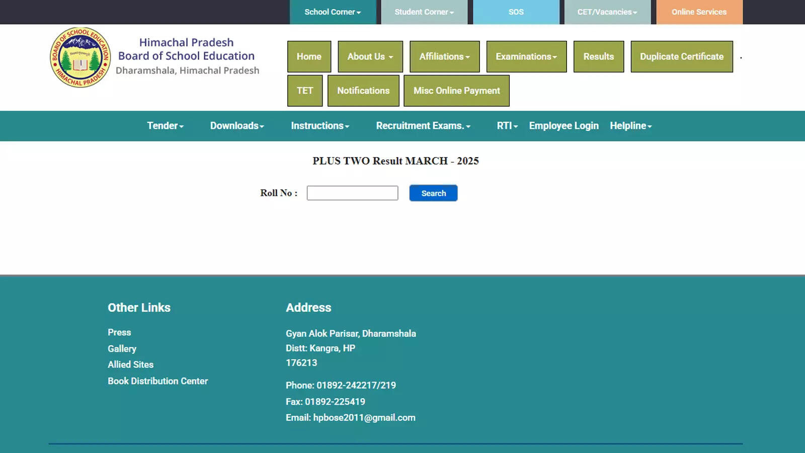 HPBOSE Class 12 revised result 2025 announced at hpbose.org: 88.64% ...