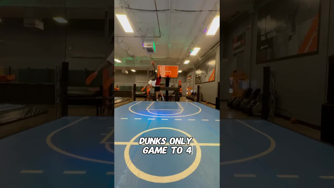 Sky Zone: Dunks Only Basketball Challenge