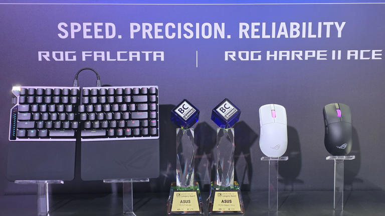 Asus ROG Falcata brings split layout and magnetic switches to ...