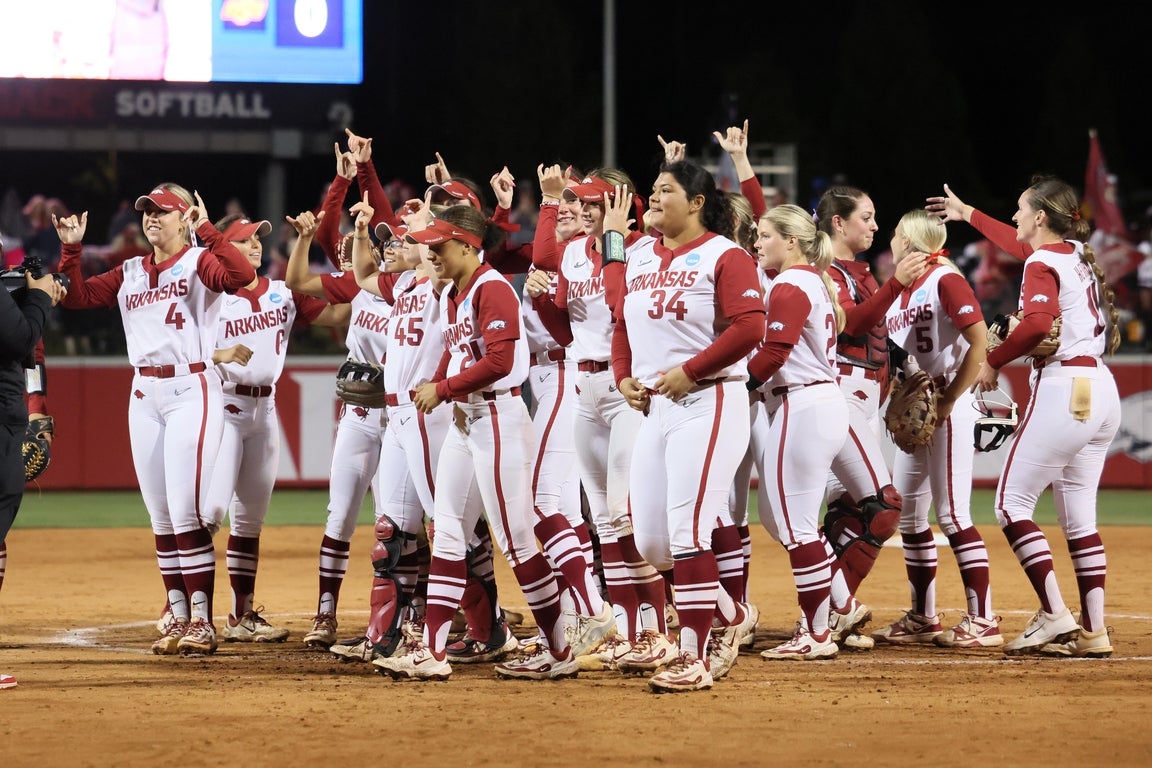 Arkansas Lady Razorbacks top NCAA Softball Tournament moments, so far