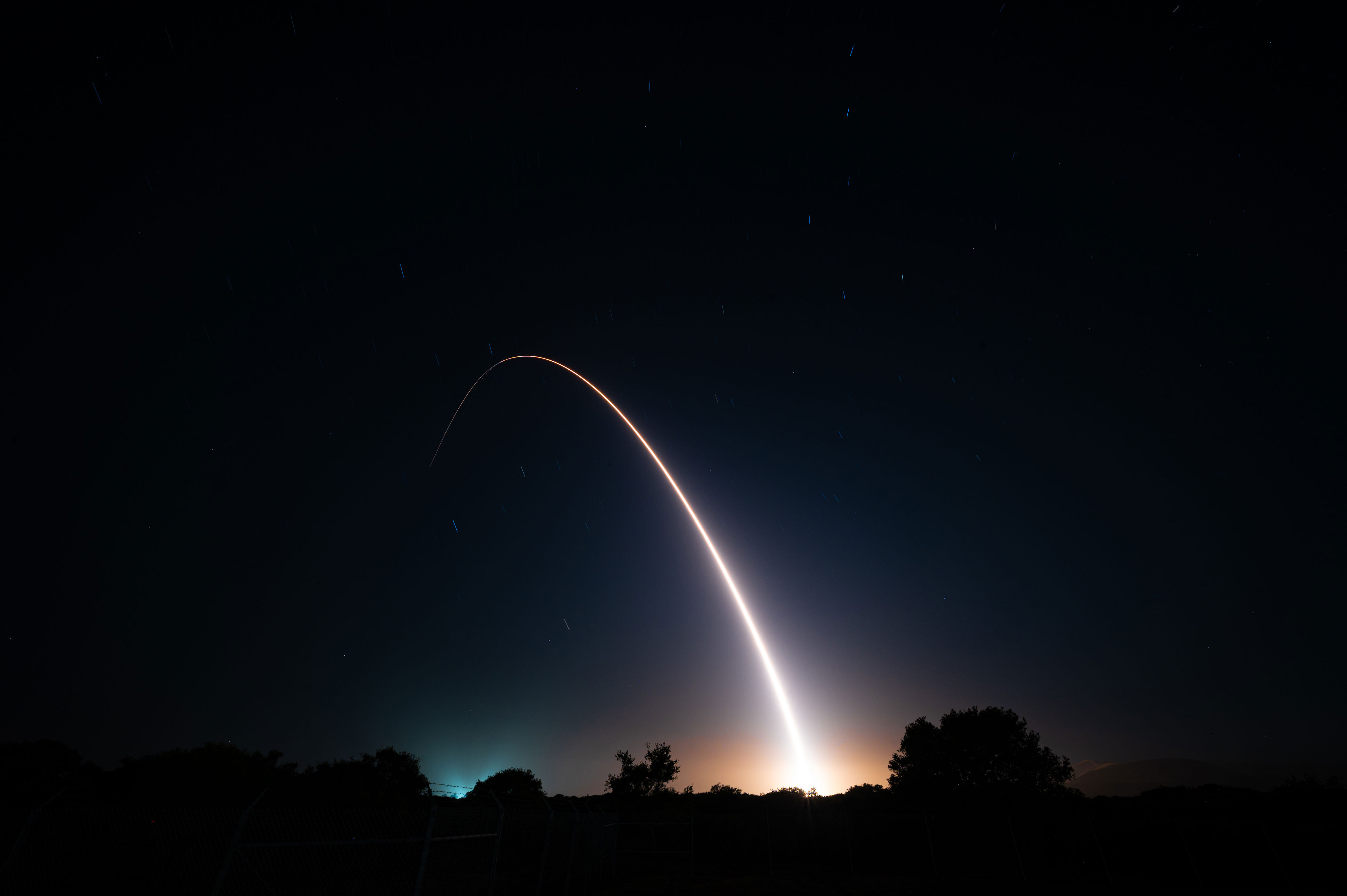 Air Force test-launches unarmed Minuteman III missile