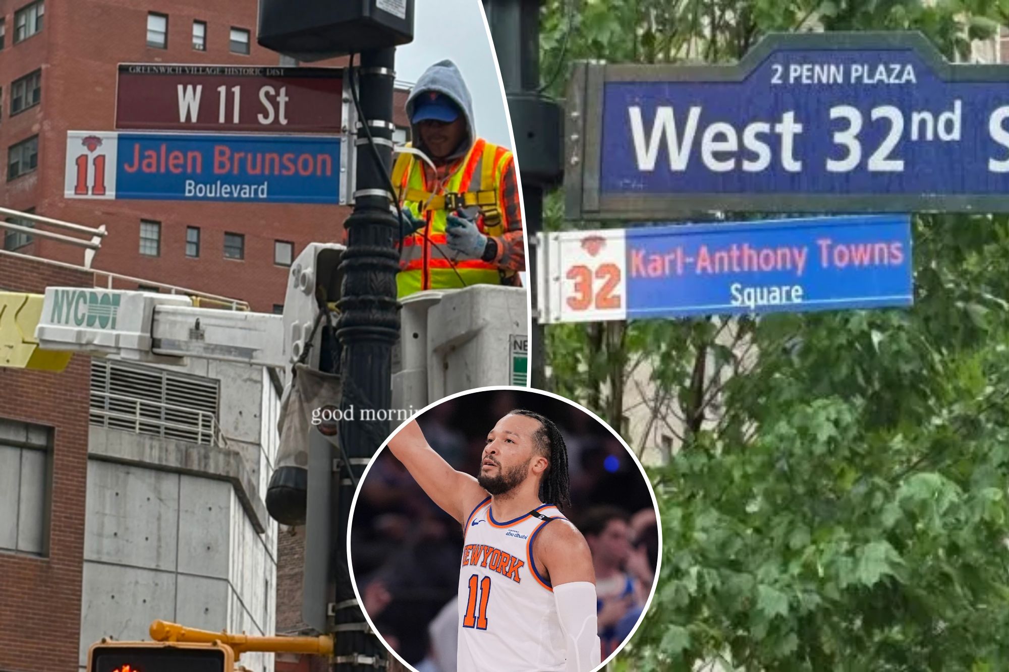 NYC streets named after Knicks players to celebrate team’s epic playoff run