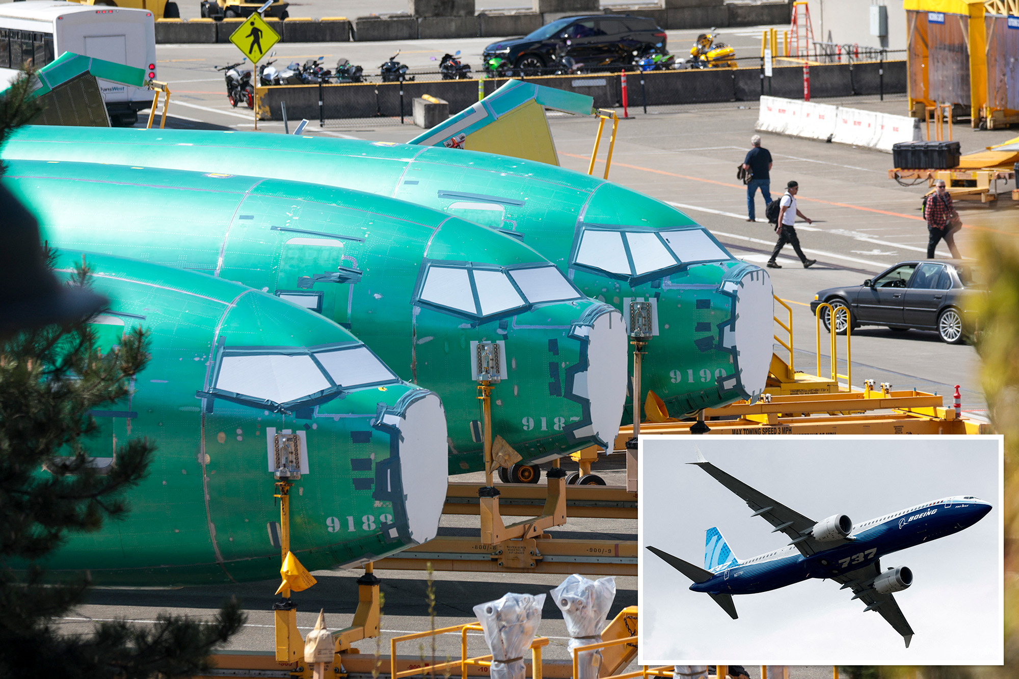 Boeing finally speeds up pace of 737 MAX production following last year ...