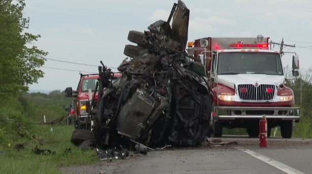 ‘She got lucky,’ says fire chief after Rodman crash