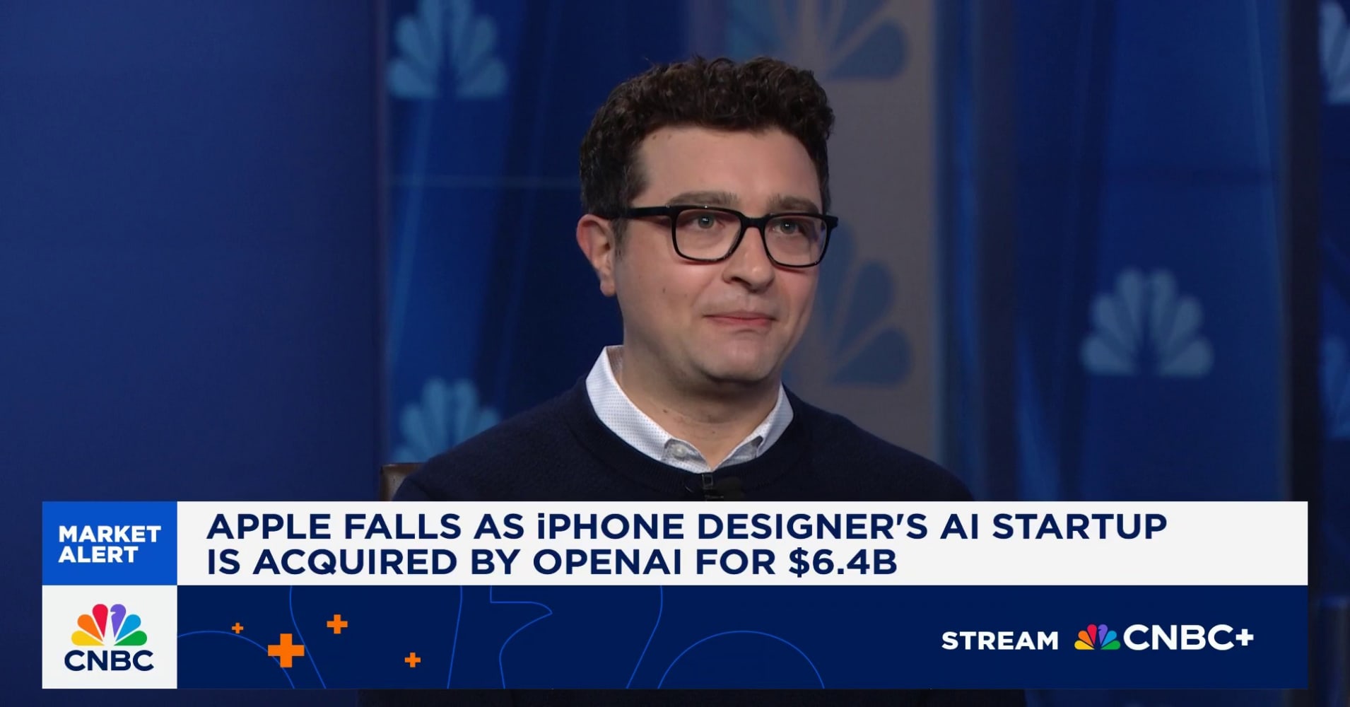 Apple shares fall as iPhone designer's AI startup is acquired by OpenAi ...