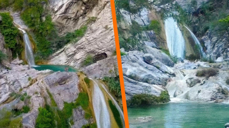 A menos de 2 horas de CDMX vas a encontrar unas cascadas donde podrás desconectarte y nadar en ...