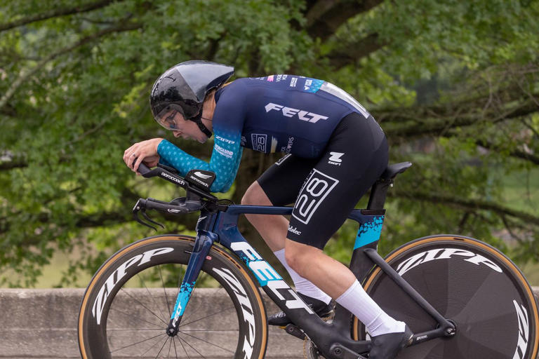 USA Pro Road Championships: Emily Ehrlich holds off Kristen Faulkner to win elite women's TT title