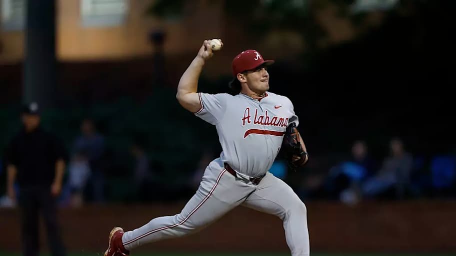 Alabama Baseball's Starting Pitcher for Tennessee Game Revealed