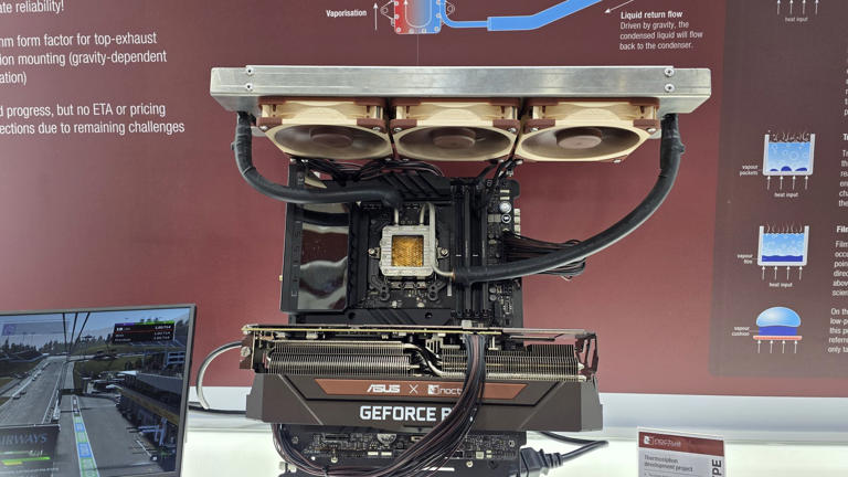 Noctua's futuristic thermosiphon cooler is back and bigger than ever at ...