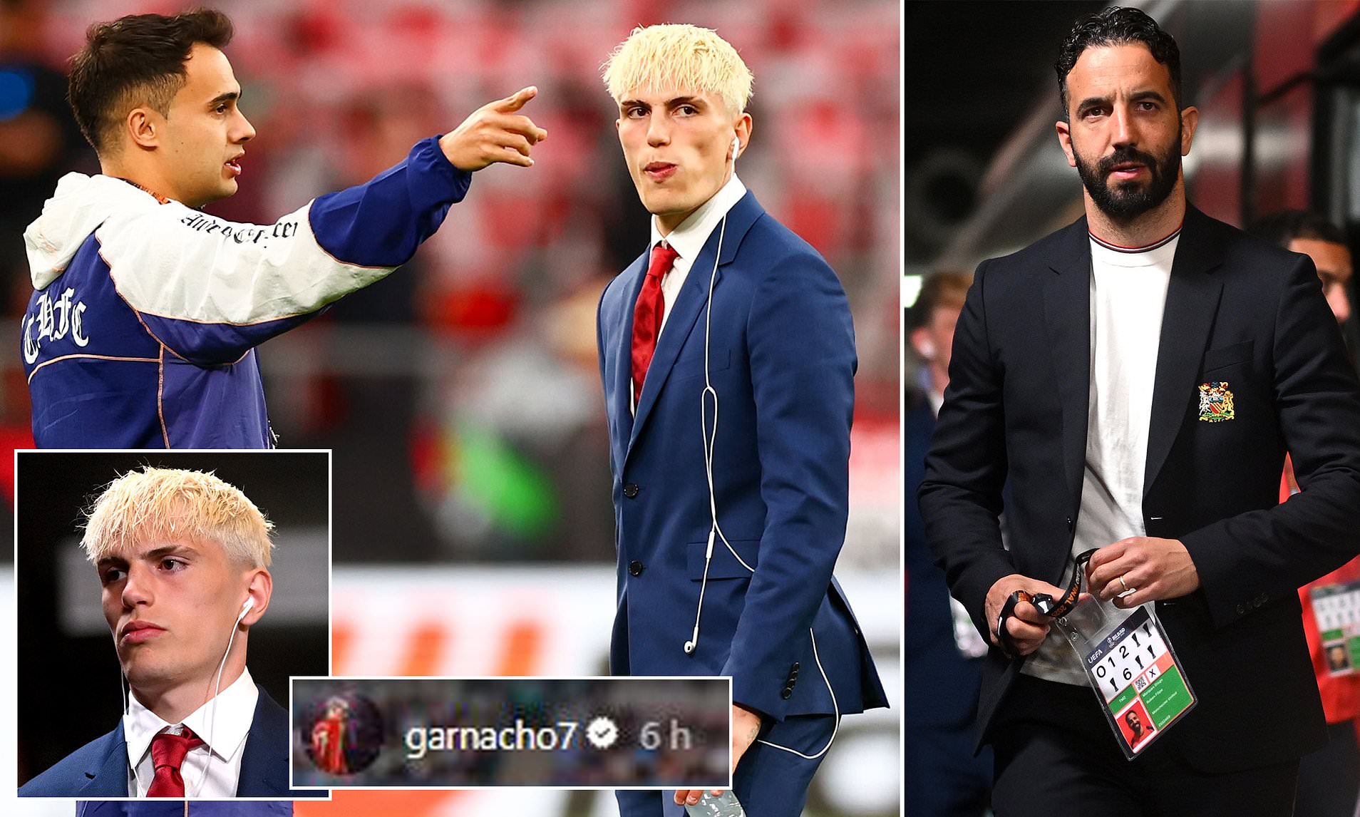 Is this Instagram post the moment Alejandro Garnacho discovered he was ...