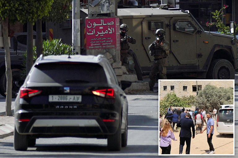 Israel condemned for soldiers firing weapons near diplomats on West ...