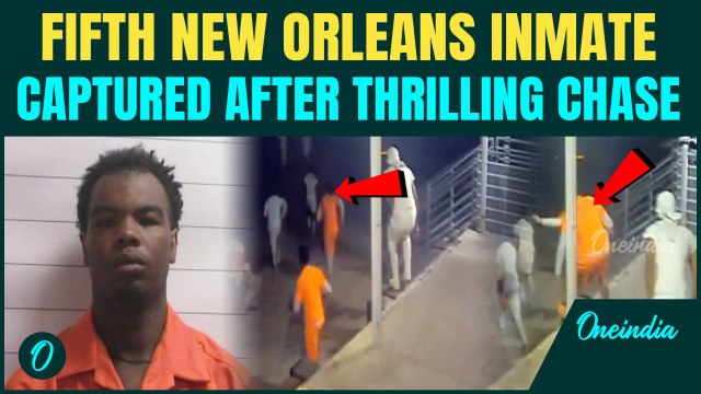 New Orleans' 5th Escaped Inmate Recaptured After Hollywood-Style Chase ...