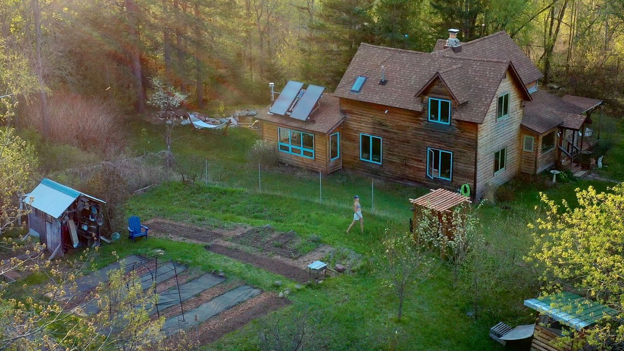 Life in the Woods: Exploring My 15-Acre Homestead with Gardens and Trails