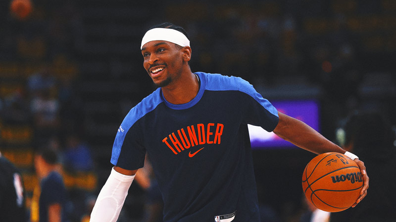 Oklahoma City Thunder guard Shai Gilgeous-Alexander wins 2024-25 NBA ...