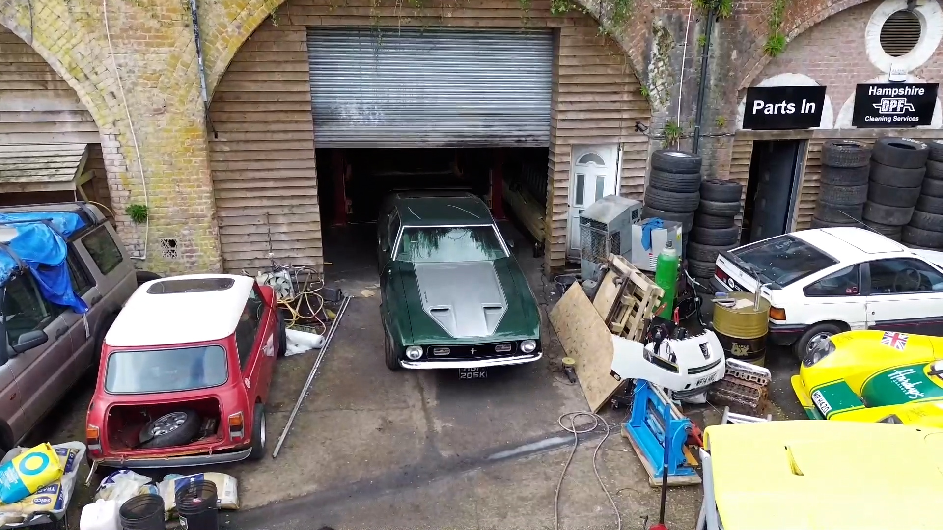 Sam Hard's 1972 Mustang Transformation at Hard Up Garage