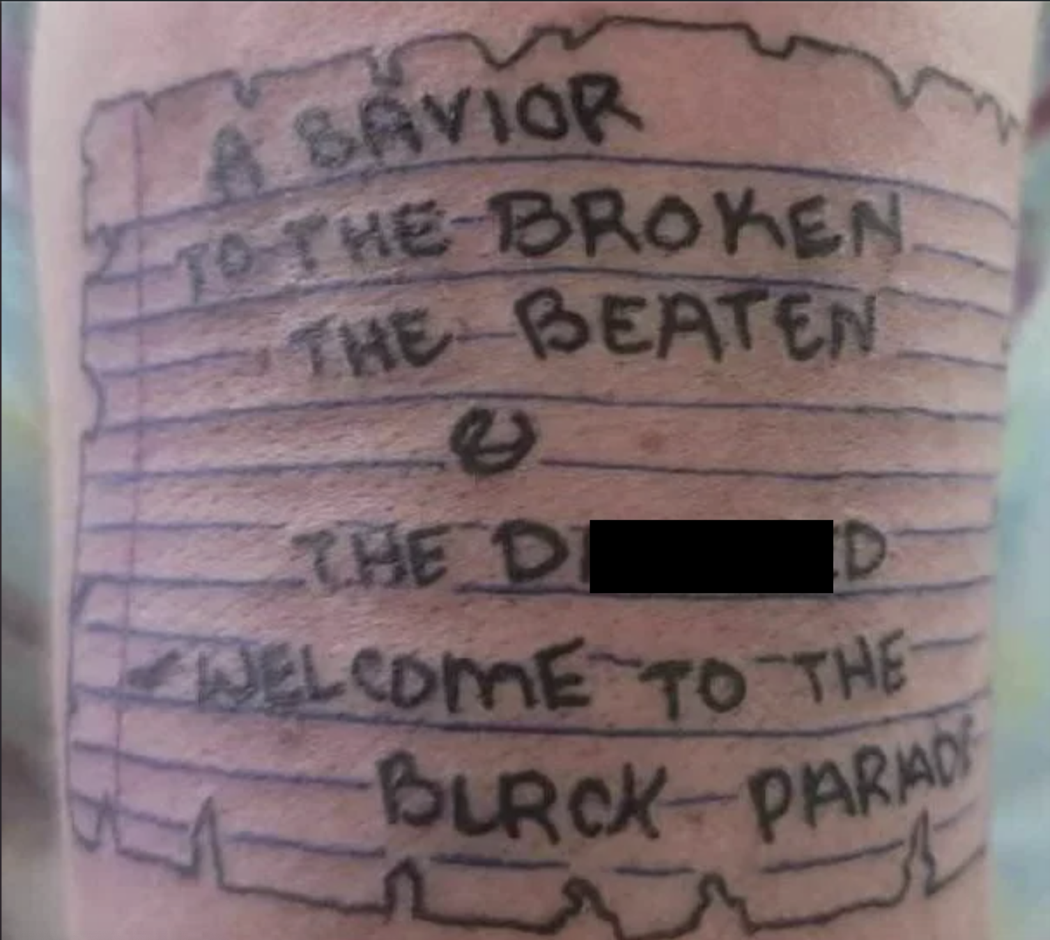 These 23 Tattoos Are Impressively Bad ... And Permanent