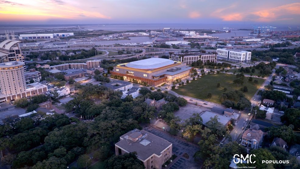 Mobile unveils new renderings of arena at groundbreaking