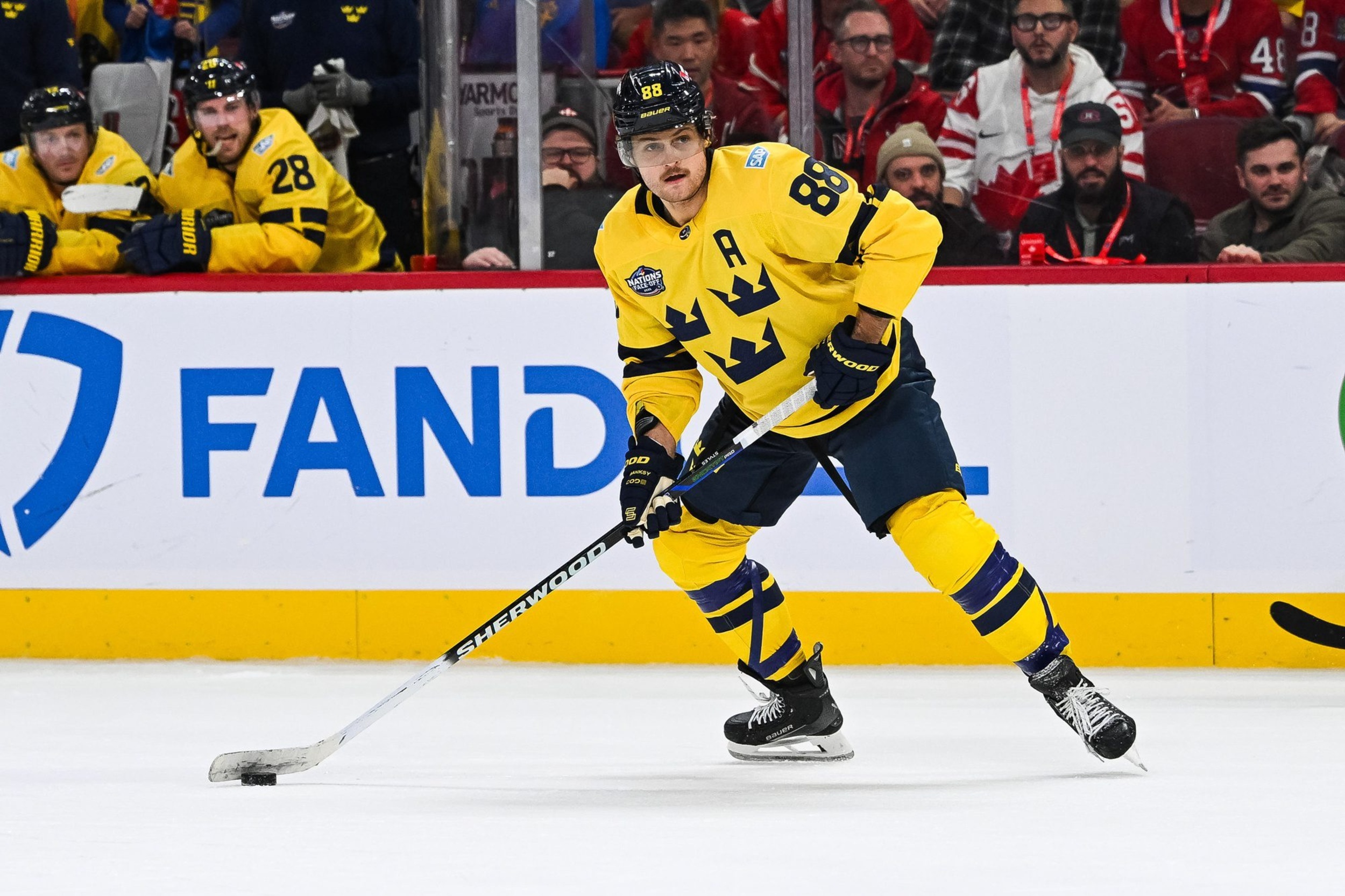 Nylander, Landeskog among initial six players on Sweden’s 2026 Olympic ...