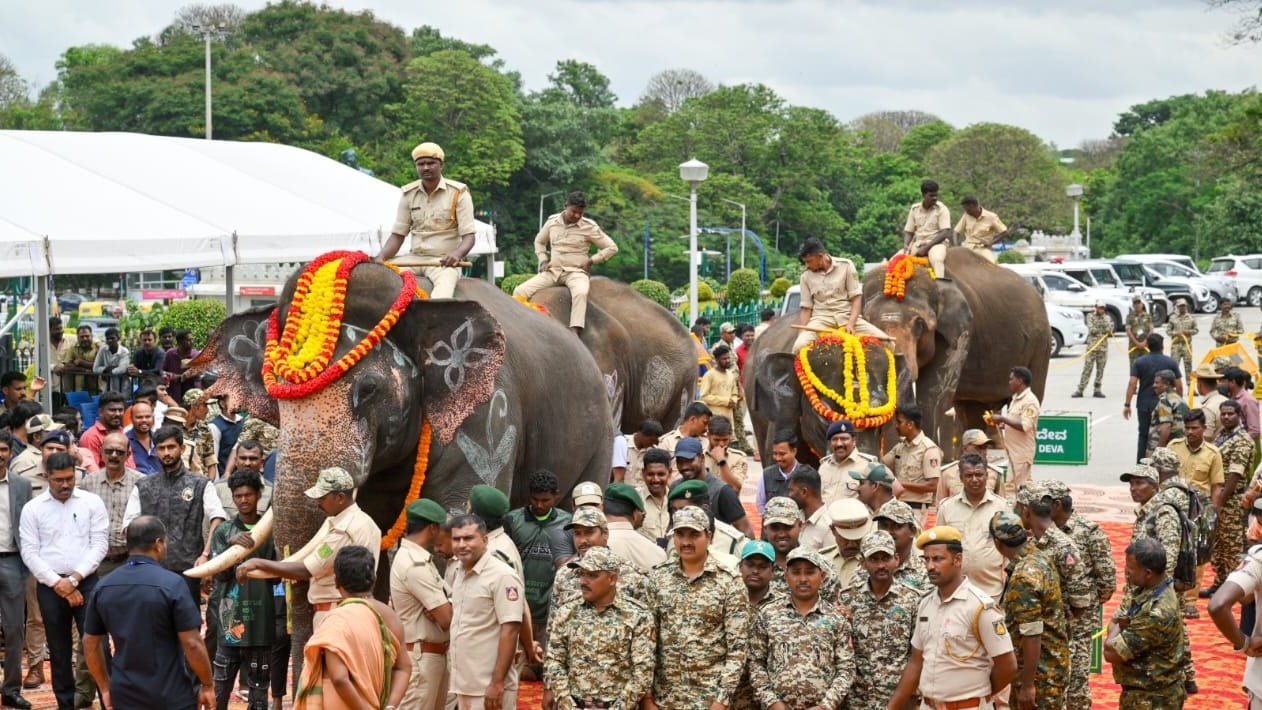 Karnataka gifts trained Kumki elephants to Andhra Pradesh to tackle ...