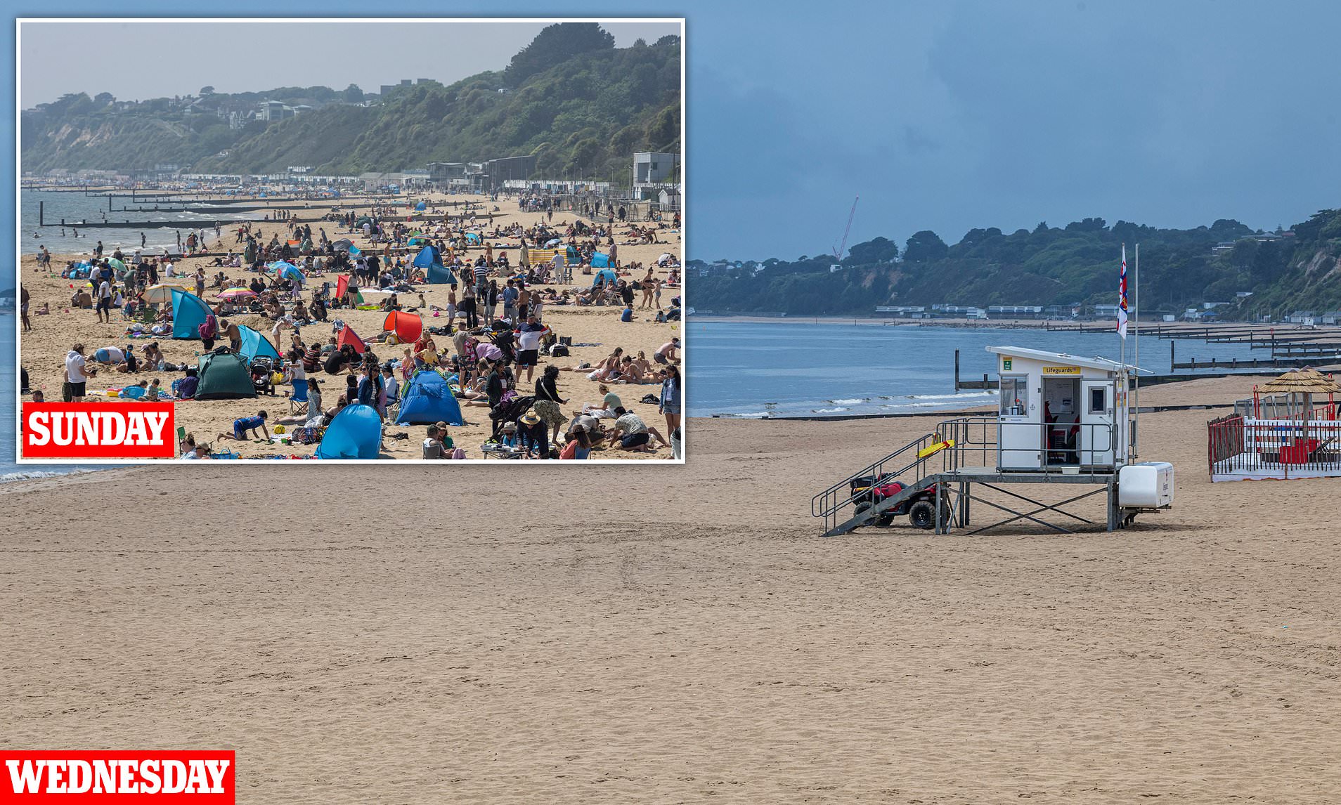 Tornado could hit south-east today, Met Office warns with thunder, hail ...