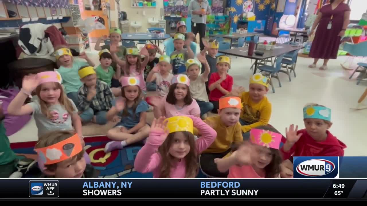 New Hampshire Weather School Visit Barnstead Elementary School