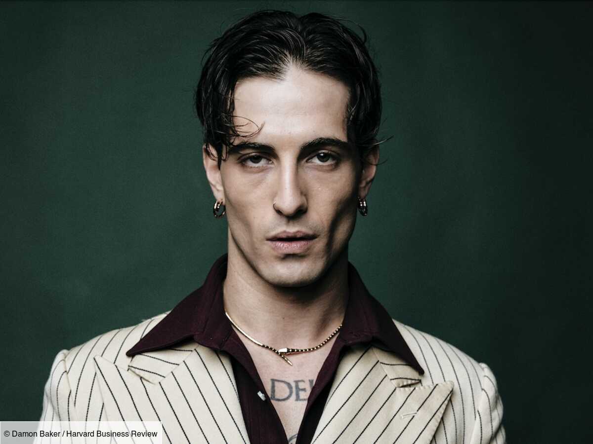 Damiano David du groupe Måneskin en solo