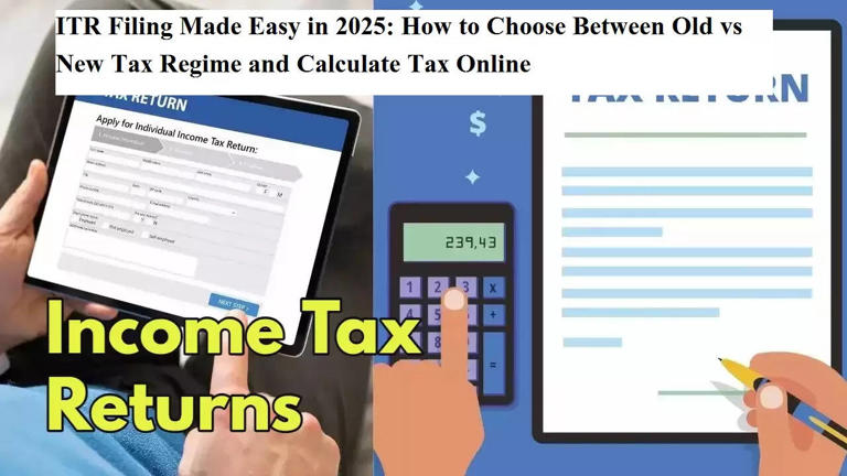 ITR Filing Made Easy in 2025: How to Choose Between Old vs New Tax ...