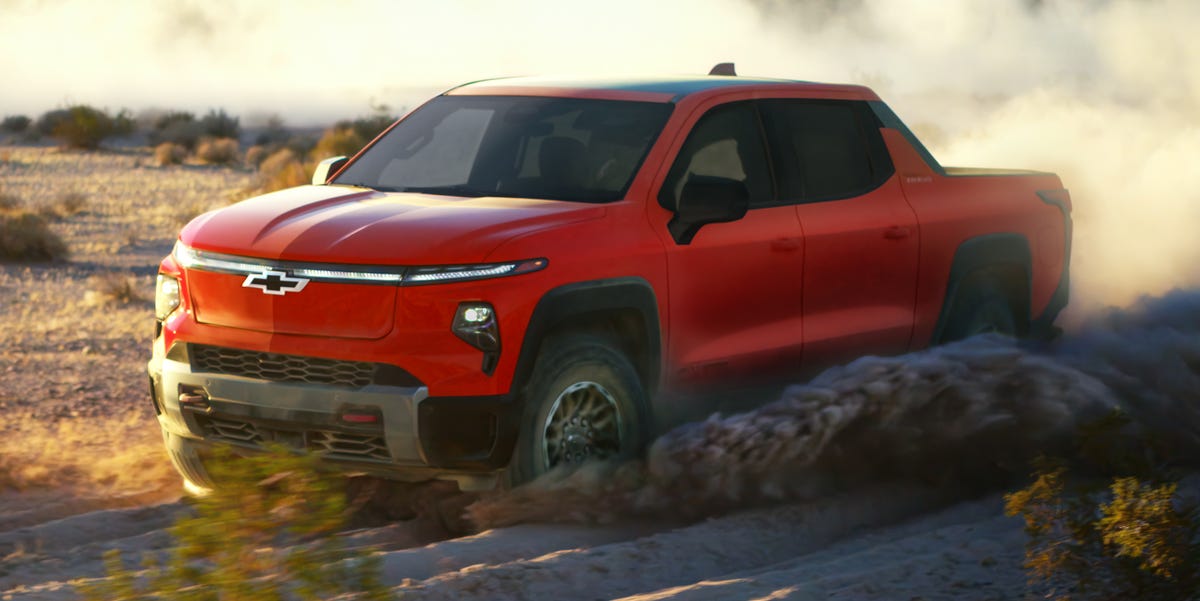 Chevy's Silverado EV Trail Boss Brings a 2-Inch Lift and All-Terrain ...