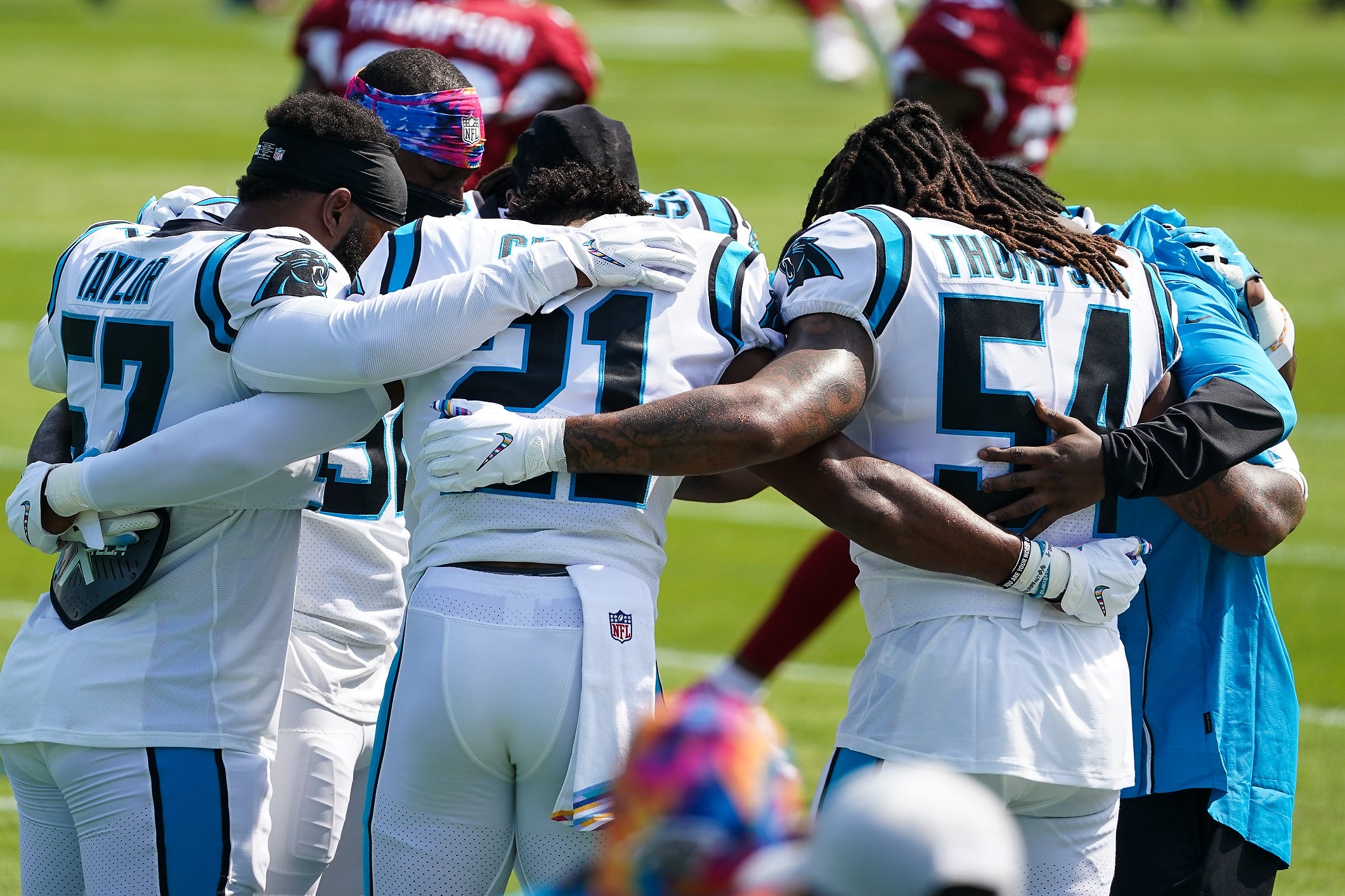 Former Panthers LB among over 250 people arrested as part of human ...