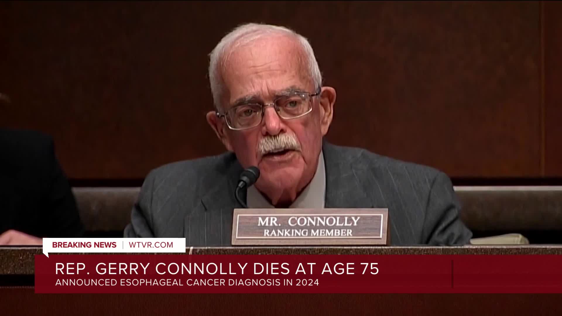 Gerry Connolly, Democratic congressman and fixture of Virginia politics ...