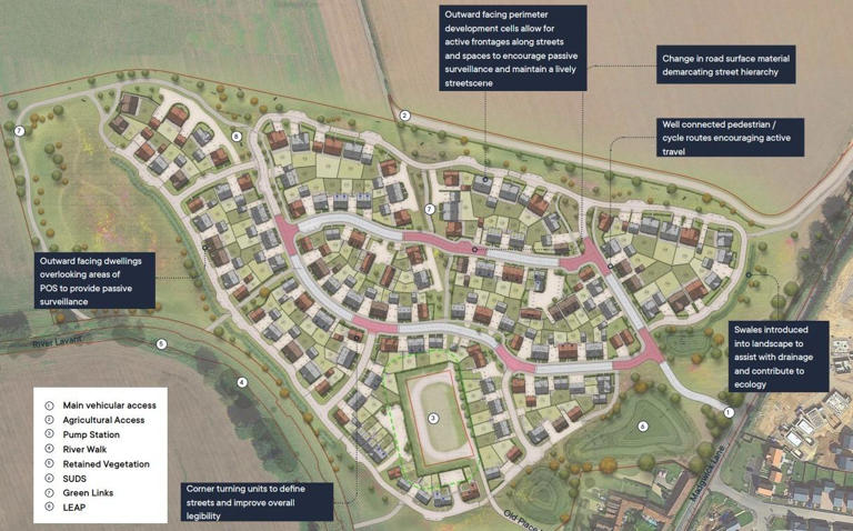 Planned layout of 165 Westhampnett homes revealed