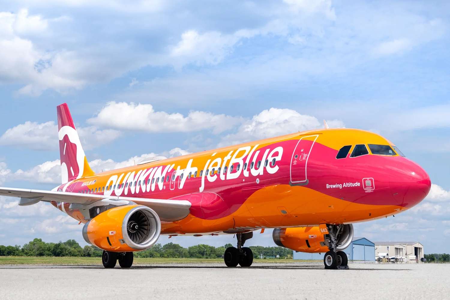 Here's How to Fly in the Dunkin'-Themed JetBlue Plane